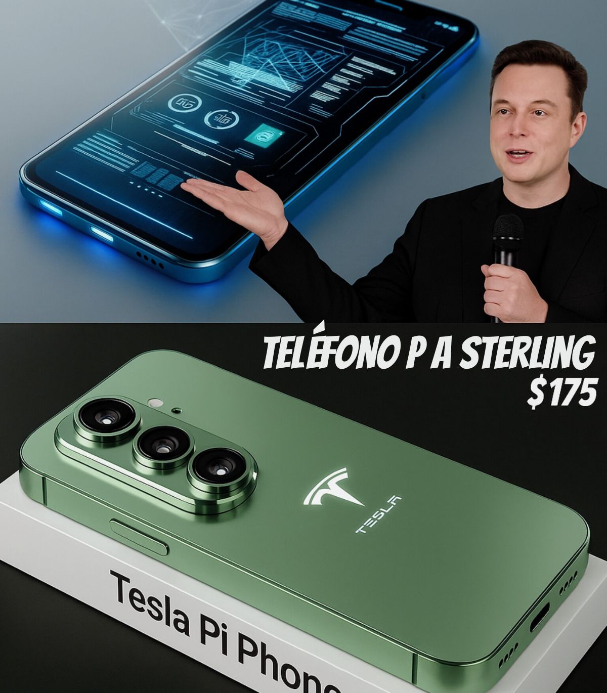ÚLTIMA HORA 🔴 Elon Musk REVELA el precio del teléfono Tesla Pi 2026 ...